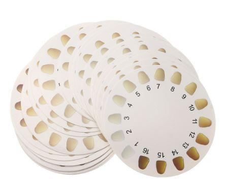 Paper Shade Guides ⋆ The Unicorn Beauty Depot