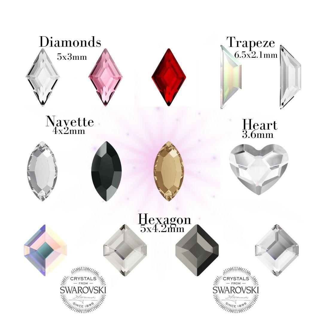 Swarovski Shapes ⋆ The Unicorn Beauty Bar