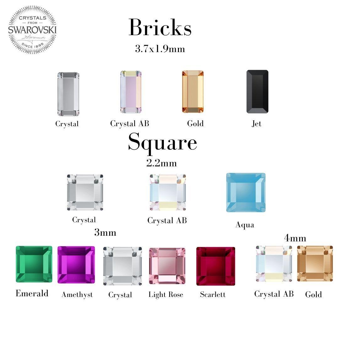 Swarovski - Collections (Squares) ⋆ The Unicorn Beauty Depot